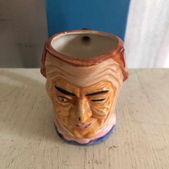 Vintage | Accents | Vintage Winking Sailor Toby Face Mug | Poshmark